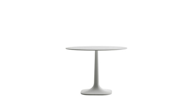 Pushpam Round dining table - White cement | B&B Italia Official Shop