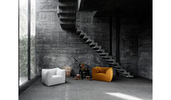 Le Bambole - Bambola Armchair - Ochre bouclé | B&B Italia Official Shop