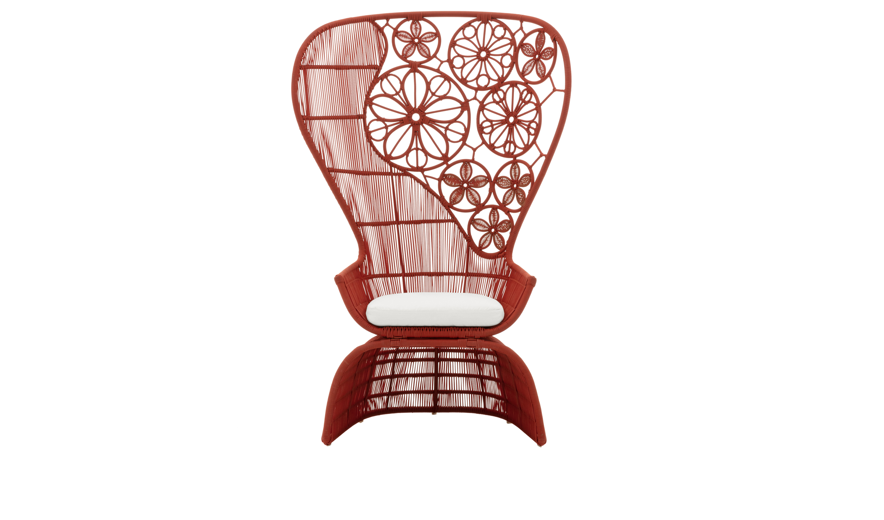 Crinoline Armchair - White canvas | B&B Italia Official Shop